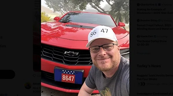 Anti-Trump candidate for Congress unabashedly pushes ’86 47 ...
